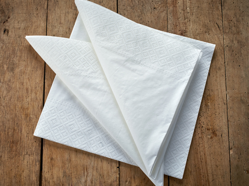 Servilletas de papel personalizadas para hostelería